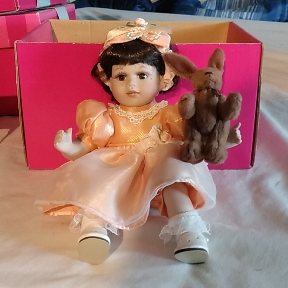 Hallmark | Other | Marie Osmond Porcelain Girl Doll | Poshmark